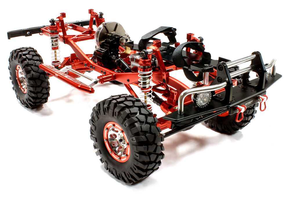 V2 Billet Machined 1/10 Trail Roller 4WD Off-Road Scale Crawler ARTR ...