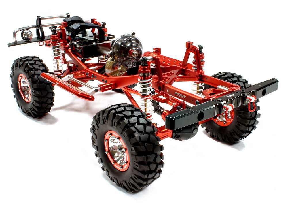 V2 Billet Machined 1/10 Trail Roller 4WD Off-Road Scale Crawler ARTR ...
