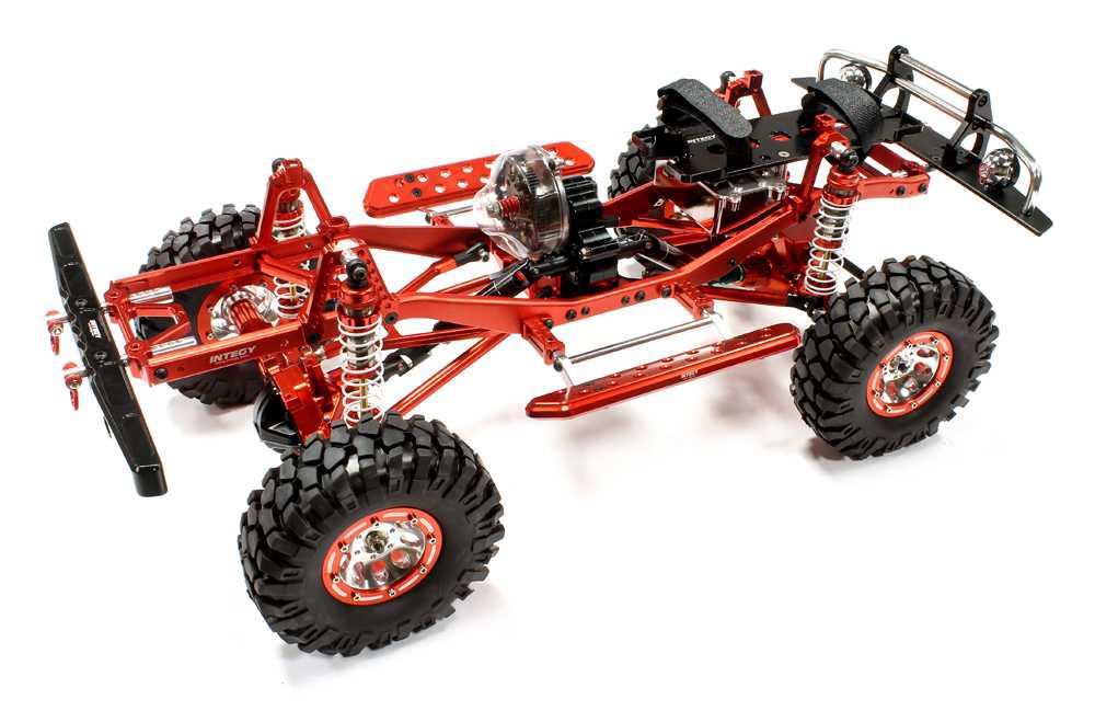 V2 Billet Machined 1/10 Trail Roller 4WD Off-Road Scale Crawler ARTR ...