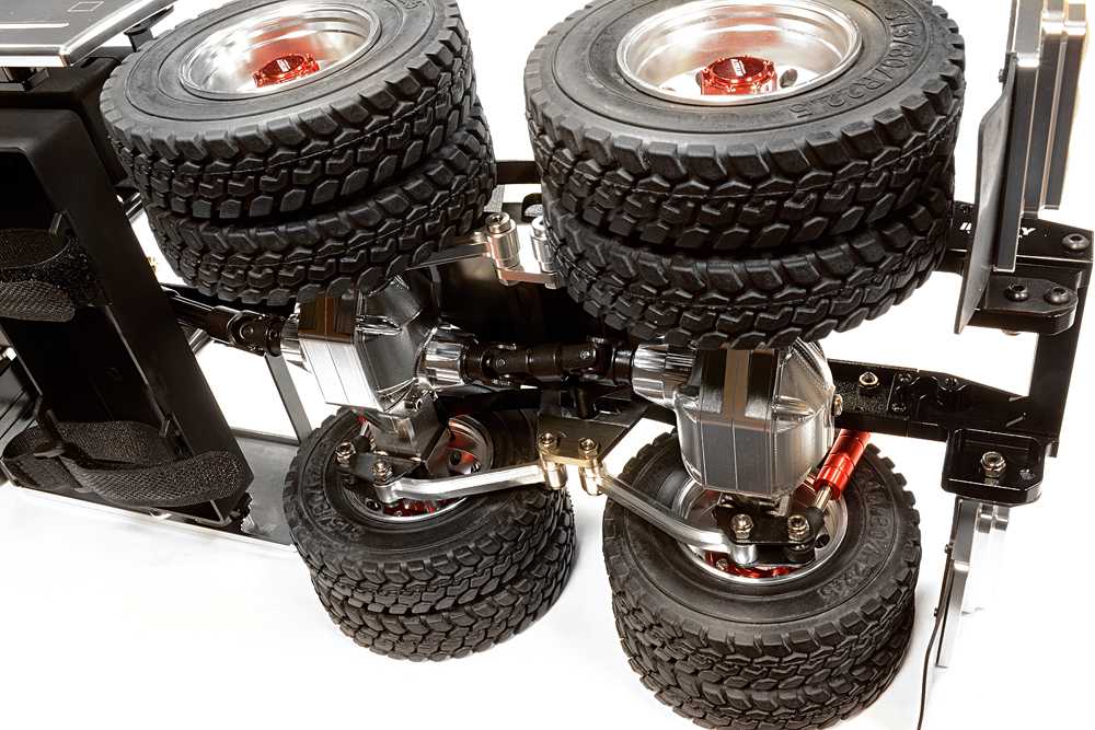 Billet Machined Rolling Chassis for Custom 1/14 Semi-Tractor Truck for ...