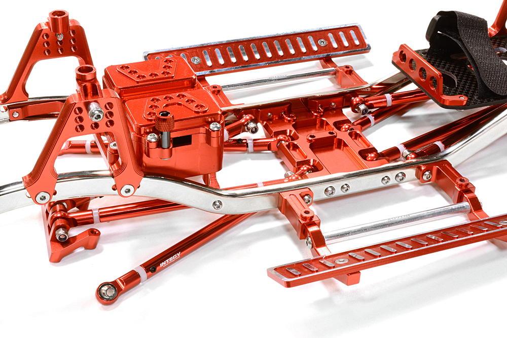 Steel Ladder Frame Chassis Kit w/ Hop-up Combo for SCX-10, Dingo ...
