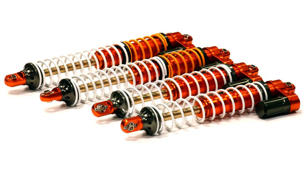 Billet Machined Type IV Shock Set (4) for HPI Baja 5B, 5T, 5B2.0, 5SC ...