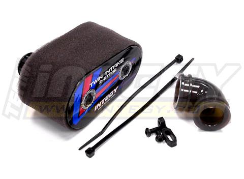 Twin Intake 2-Stage 1/8 off-road Air Filter for R/C or RC - Team Integy