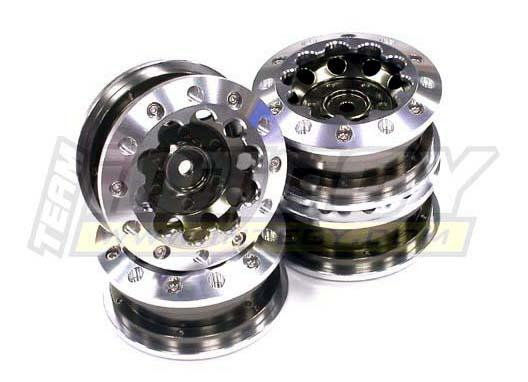 Alloy Non-Beadlock Wheel Set 10H Style (4) for 1.9 Size 1/10 Scale ...