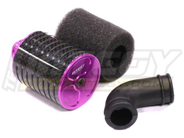 Carbon Fiber Universal Air Filter for Most 1/10 & 1/8 Nitro Vehicles ...