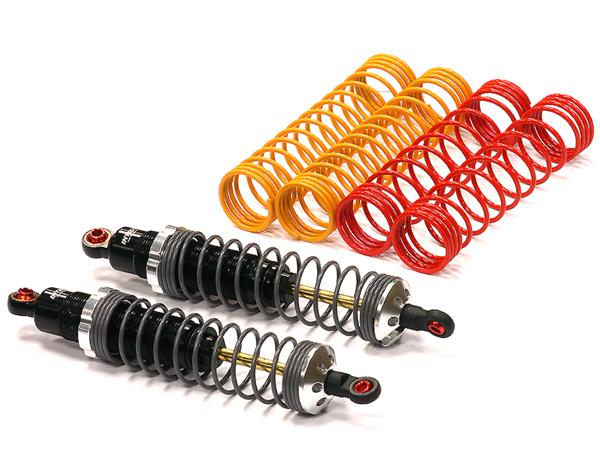 Realistic 110mm Off-Road Shock Set (2) for 1/10 Scale All Terrain ...