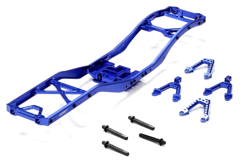 V2 Alloy Ladder Frame Chassis Kit for SCX-10 Dingo, Honcho & Jeep for R ...