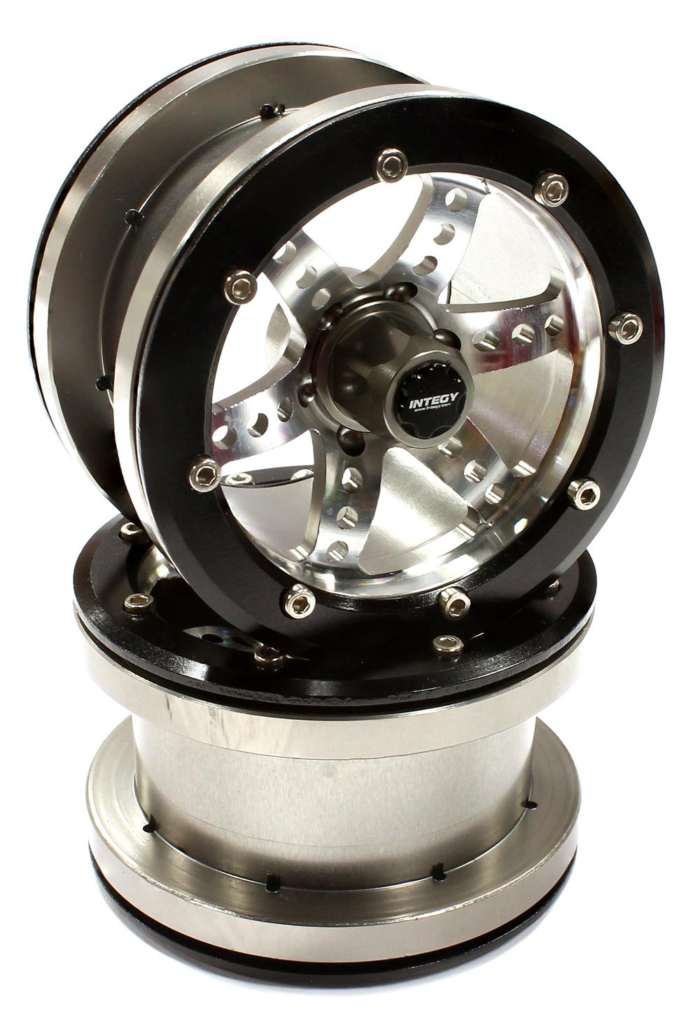 Billet Machined 6 Spoke Type S3 Off-Road 2.2 Size Wheel Set (2) for ...
