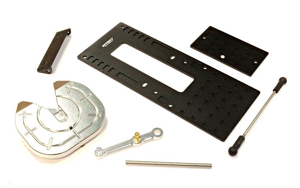 Billet Machined Fifth Wheel Coupling Set for Custom 1/14 Semi-Tractor ...