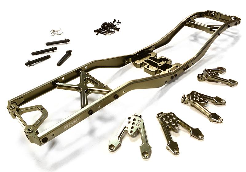 Alloy Ladder Frame Chassis Kit for Axial 1/10 SCX-10, Dingo, Honcho ...