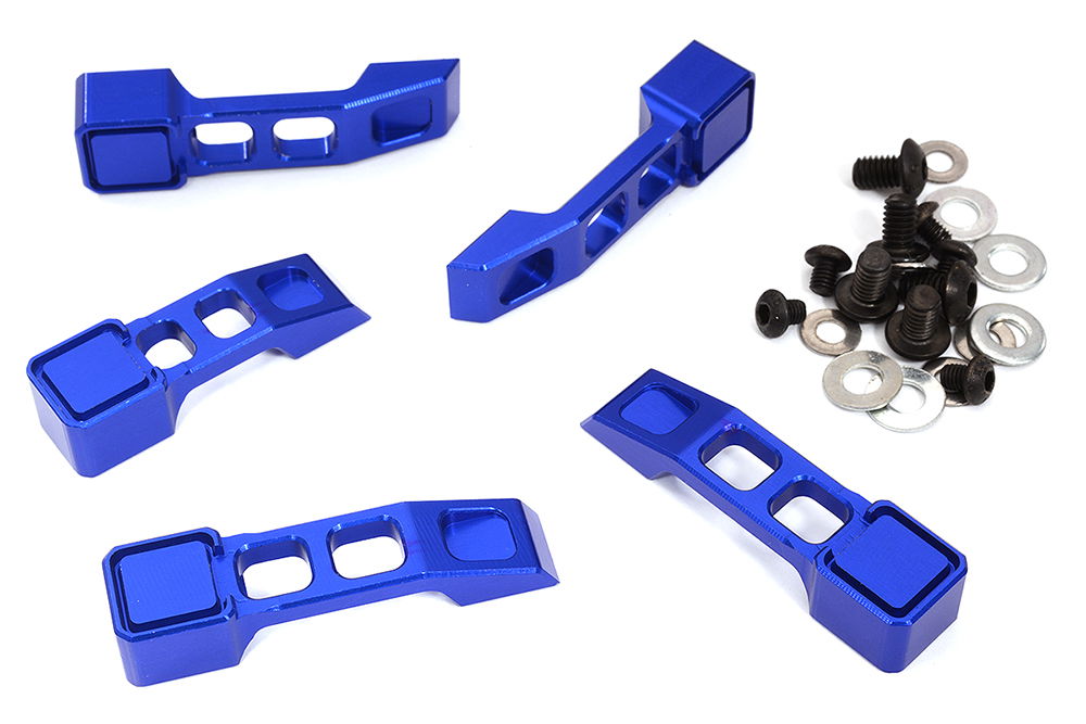 Billet Machined Realistic Blue Handle Set (5) for Axial 1/6 Billet Machined Realistic Blue Handle Set (5) for Axial 1/6