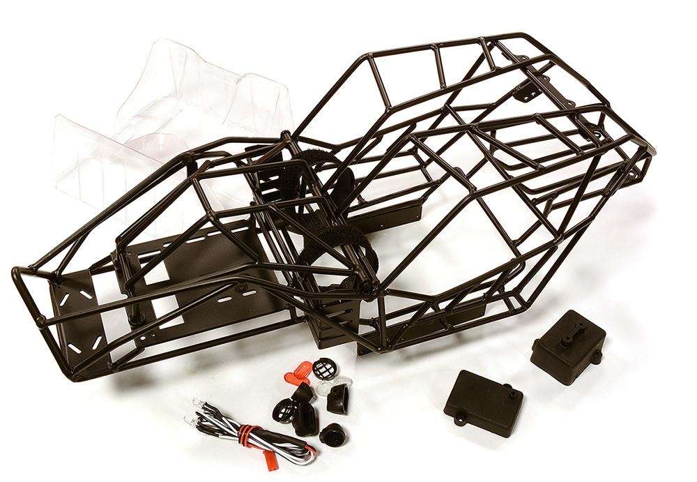 Realistic Scale Steel Roll Cage for 1/10 Axial Wraith 2.2 All Terrain ...