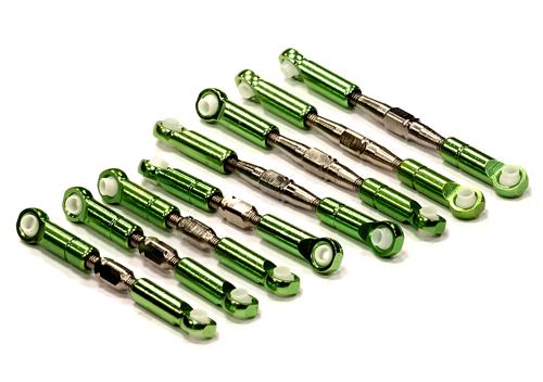 Billet Machined Turnbuckle & Pushrod Set (8) Traxxas 1/16 Slash & Rally ...