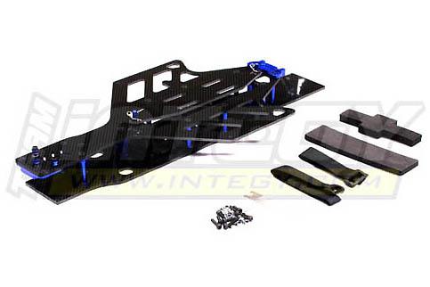 Type II Graphite LCG Modified Chassis Set for Traxxas 1/10 Electric ...