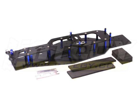 V2 EVO-X Chassis Conversion Kit for Traxxas Rustler 2WD XL5 & VXL for R ...