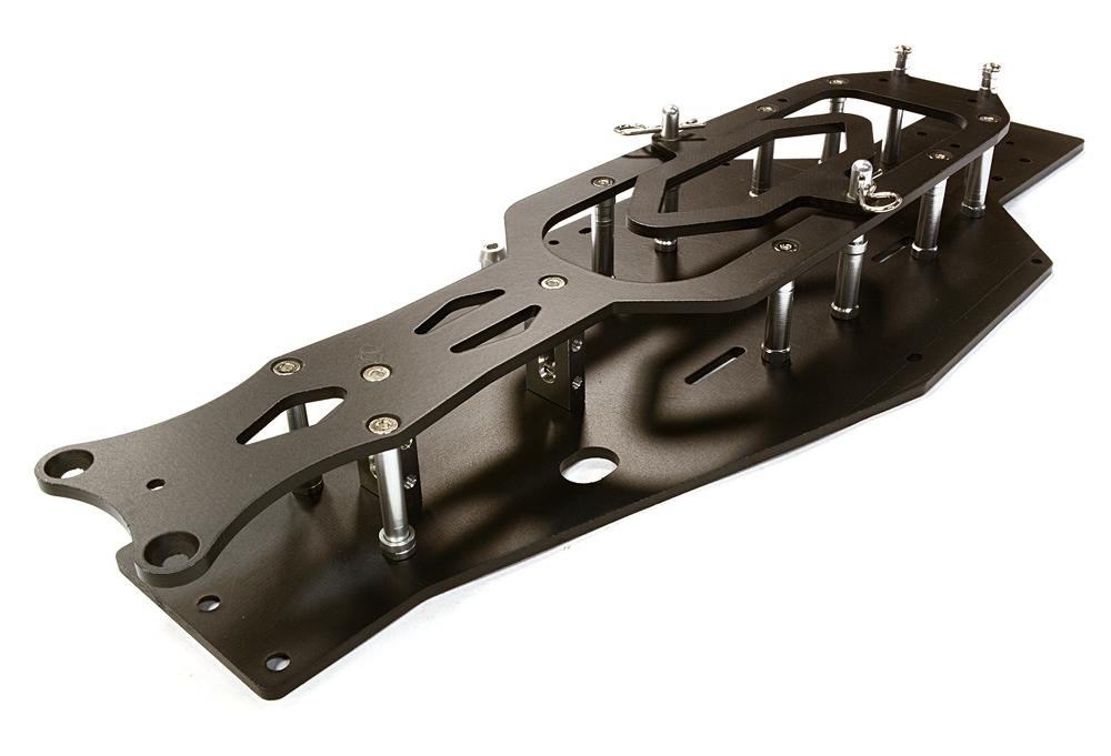 V2 EVO-X Chassis Conversion Kit for Traxxas Rustler 2WD XL5 & VXL for R ...
